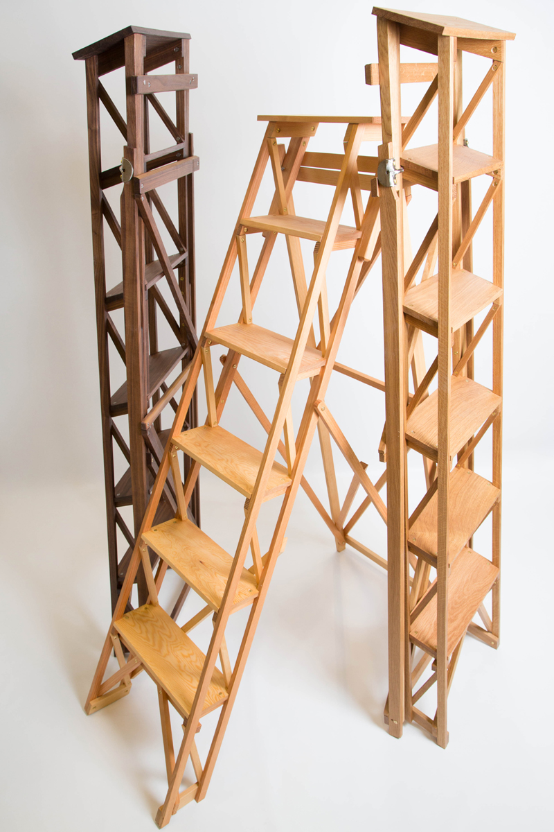 How To Make Your DIY Wood Step Ladder Paintingtheme